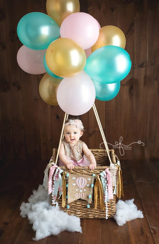 CT Smash Cake Photographer Elizabeth Frederick: Hot Air Balloons